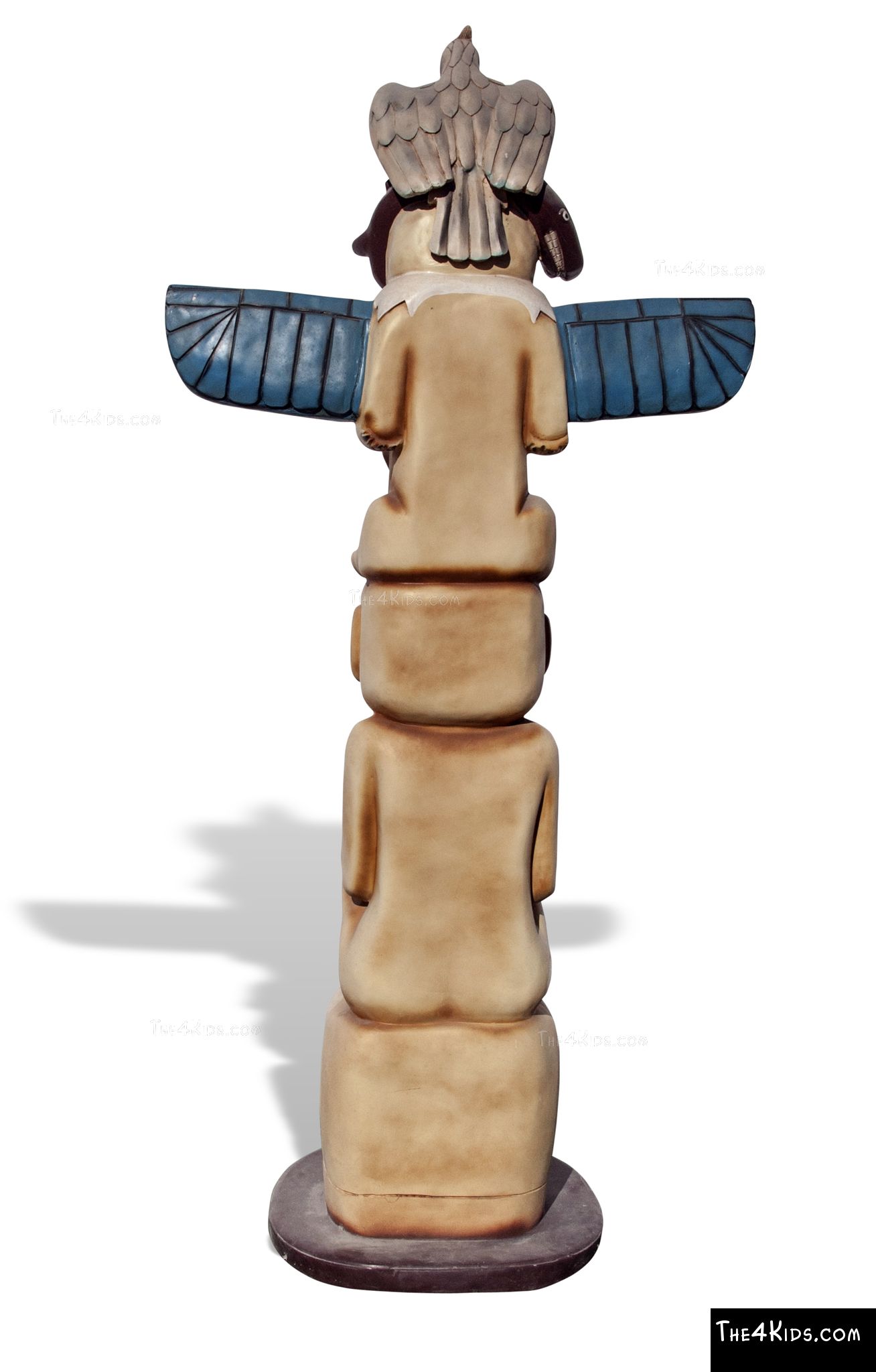 Totem Pole Sculpture - The 4 Kids