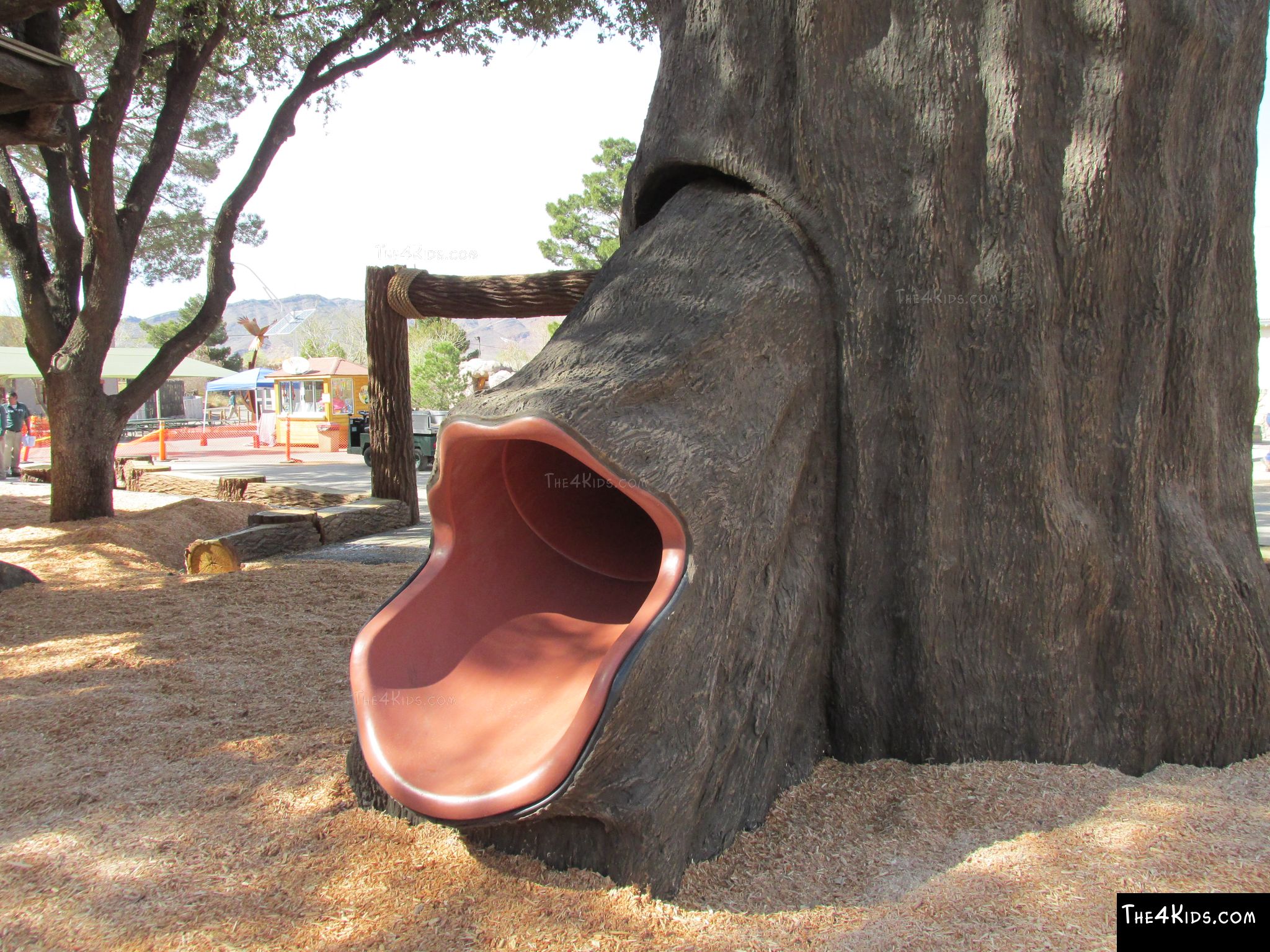 Spiral Tree Slide Tower - The 4 Kids