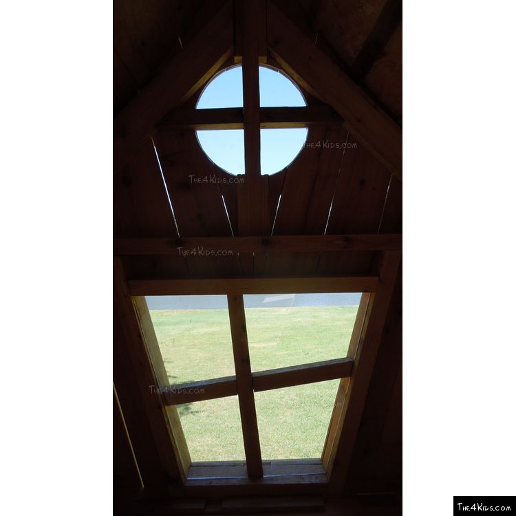 Tree and Playhouse Windows - The 4 Kids