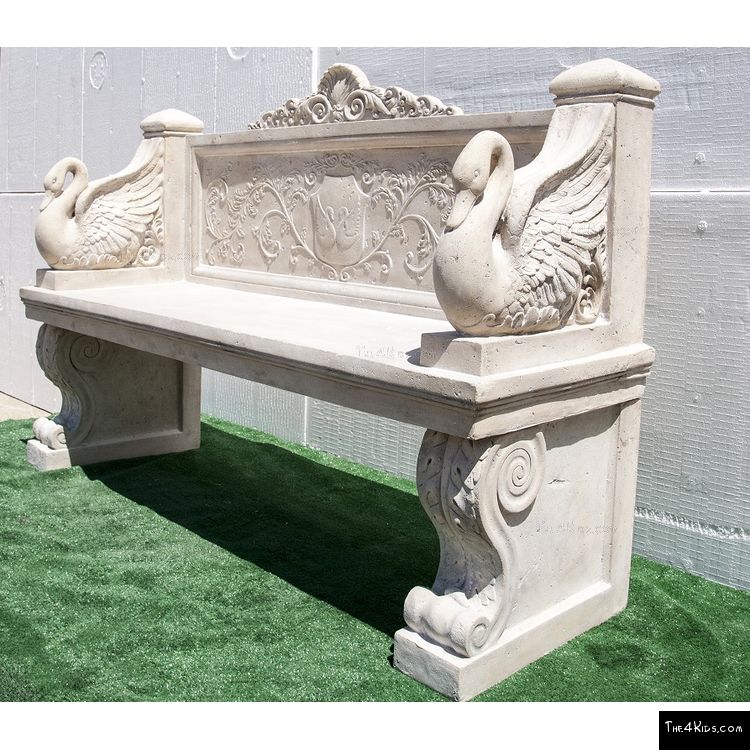 Swan Bench - The 4 Kids