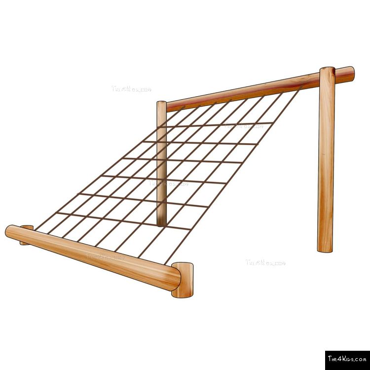 Net Climbing Wall - The 4 Kids