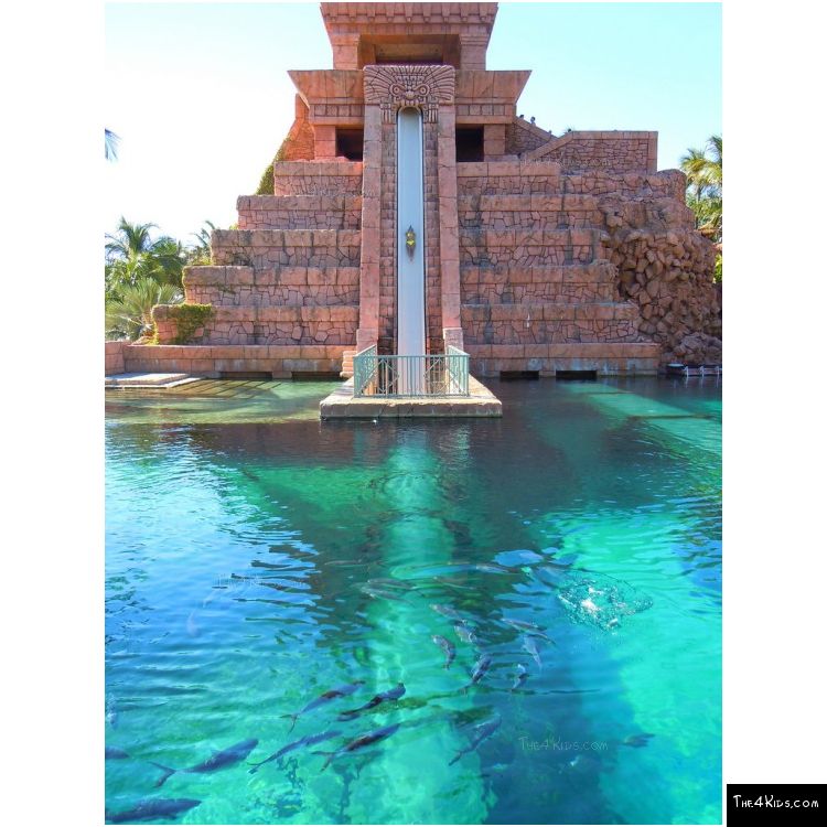 Mayan Temple Water Slide - The 4 Kids